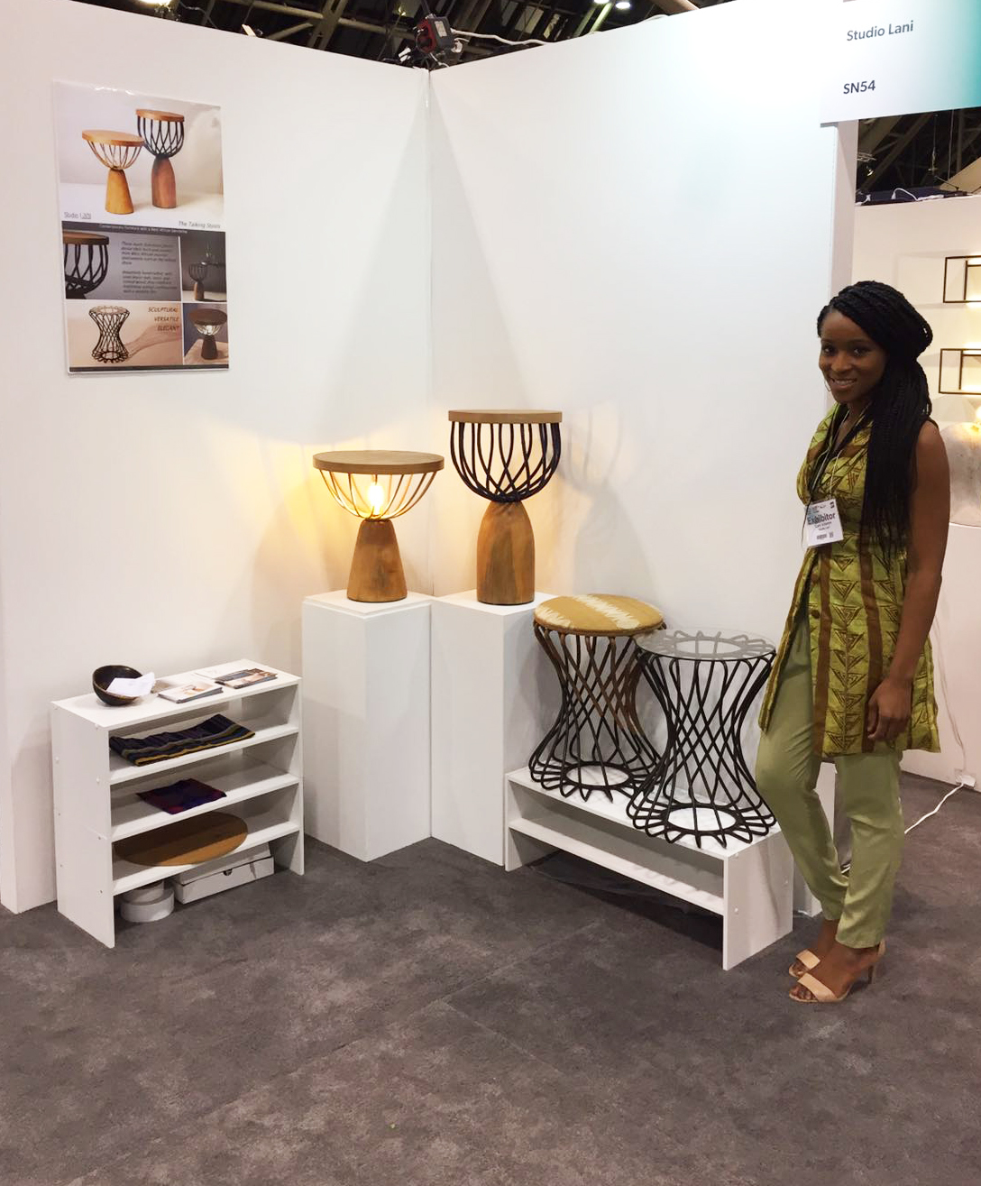 Studio Lani’s Talking Tables -- Inspired by West African Culture