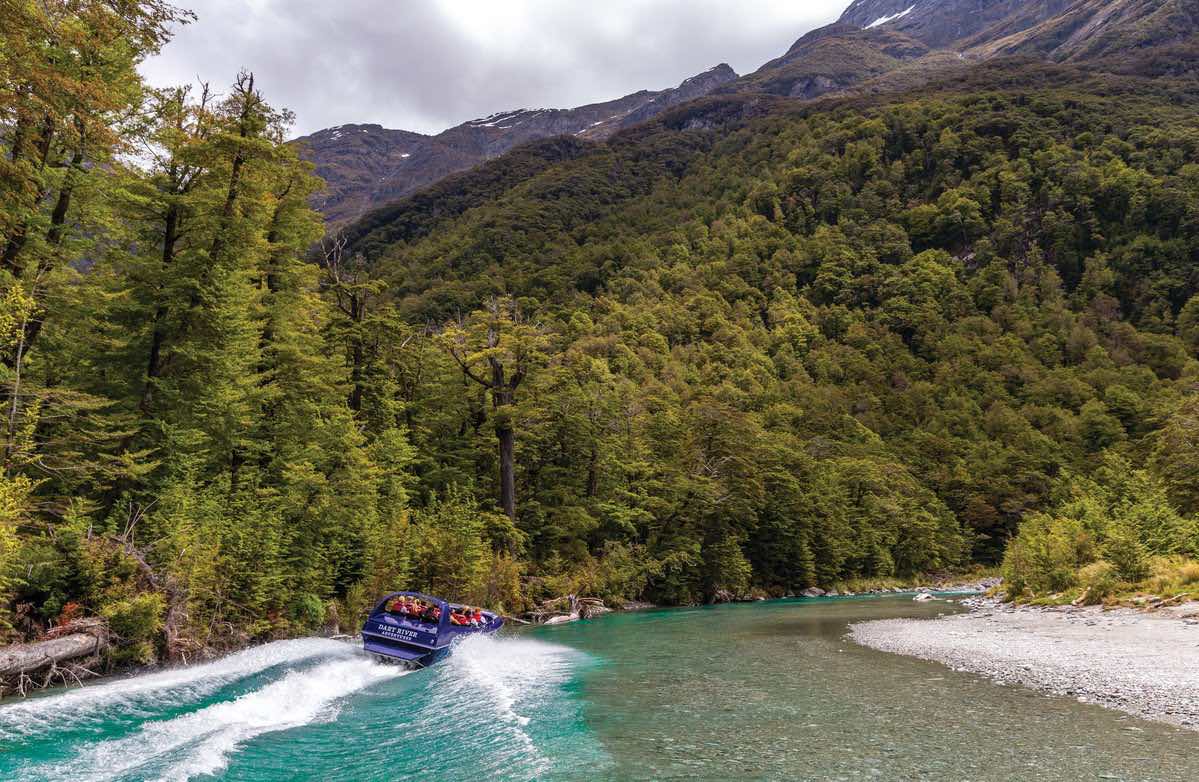 New Zealand’s Thrilling Dart River Jet Boat Adventures